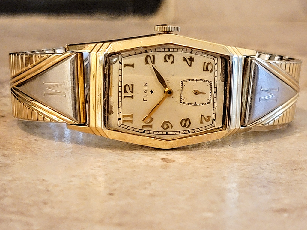 1939 ELGIN Cavalier Watch Ref. 2837 17 Jewels Cal. 524 U.S.A. Made ...