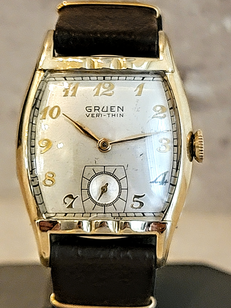 1950 GRUEN Veri-Thin Watch 15 Jewels Cal. 421 Swiss Made – SECOND HAND ...