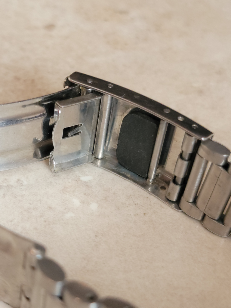 1973 PULSAR P2 Astronaut Wristwatch LED Digital Watch - All S. Steel ...