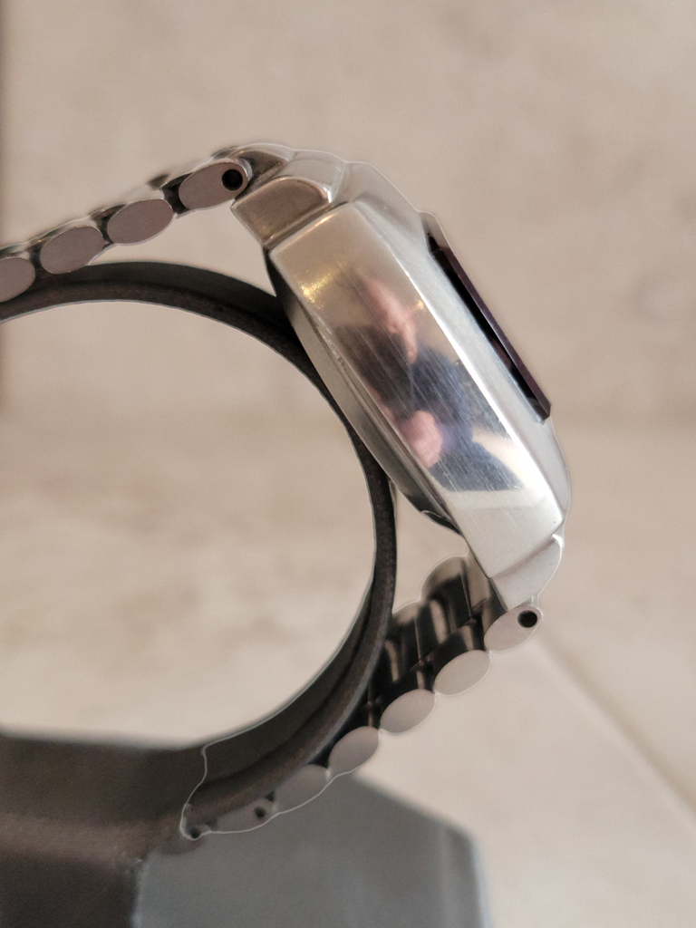 1973 PULSAR P2 Astronaut Wristwatch LED Digital Watch - All S. Steel ...