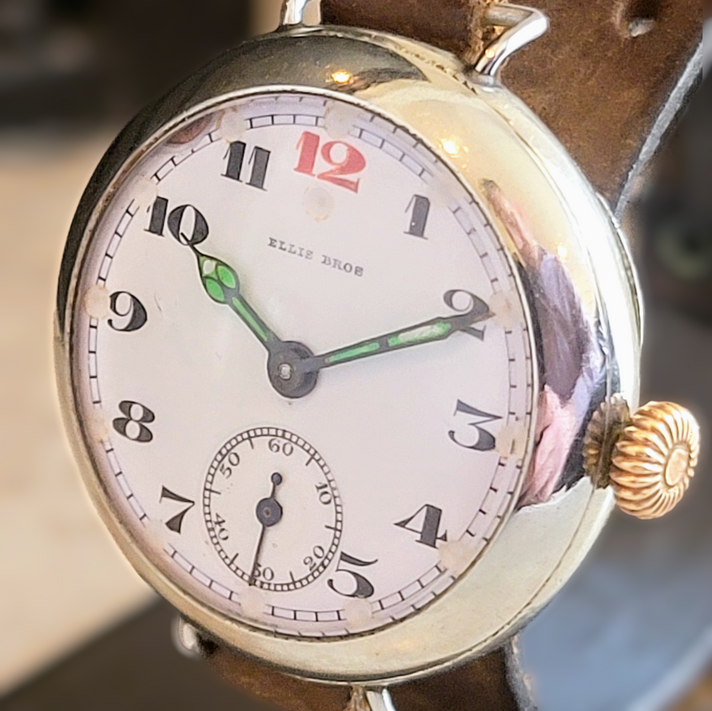 ELLIS BROS Trench Watch By Civic Watch Co. Swiss Made 1910's – SECOND ...