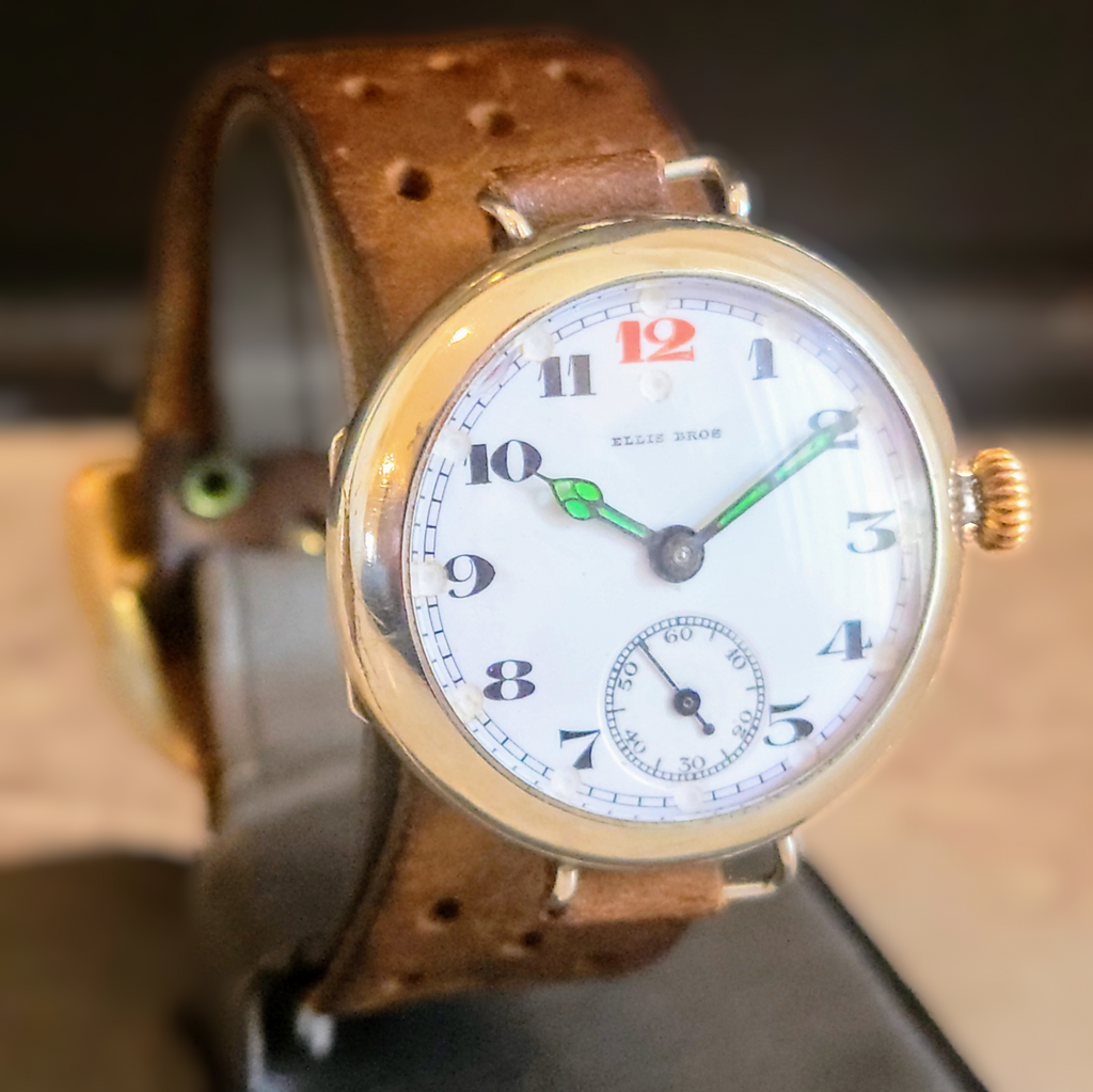 ELLIS BROS Trench Watch By Civic Watch Co. Swiss Made 1910's – SECOND ...
