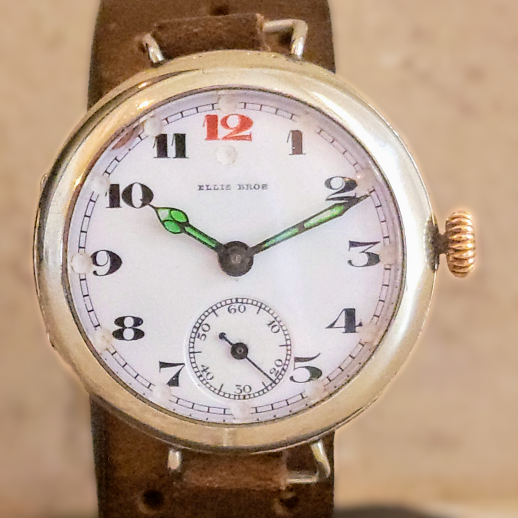 ELLIS BROS Trench Watch By Civic Watch Co. Swiss Made 1910's – SECOND ...