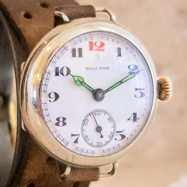 ELLIS BROS Trench Watch By Civic Watch Co. Swiss Made 1910's – SECOND ...