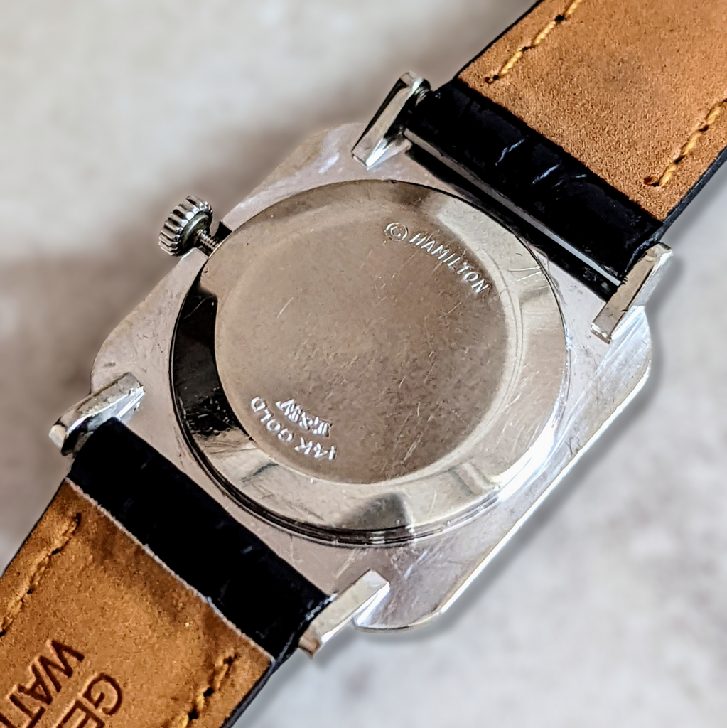 1966 HAMILTON Thinline 2019 Watch 14K GOLD Swiss Made – SECOND HAND ...