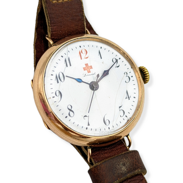 Lancet Red Cross Medical Wristwatch - WWI Trench Watch - REBBERG Movem ...