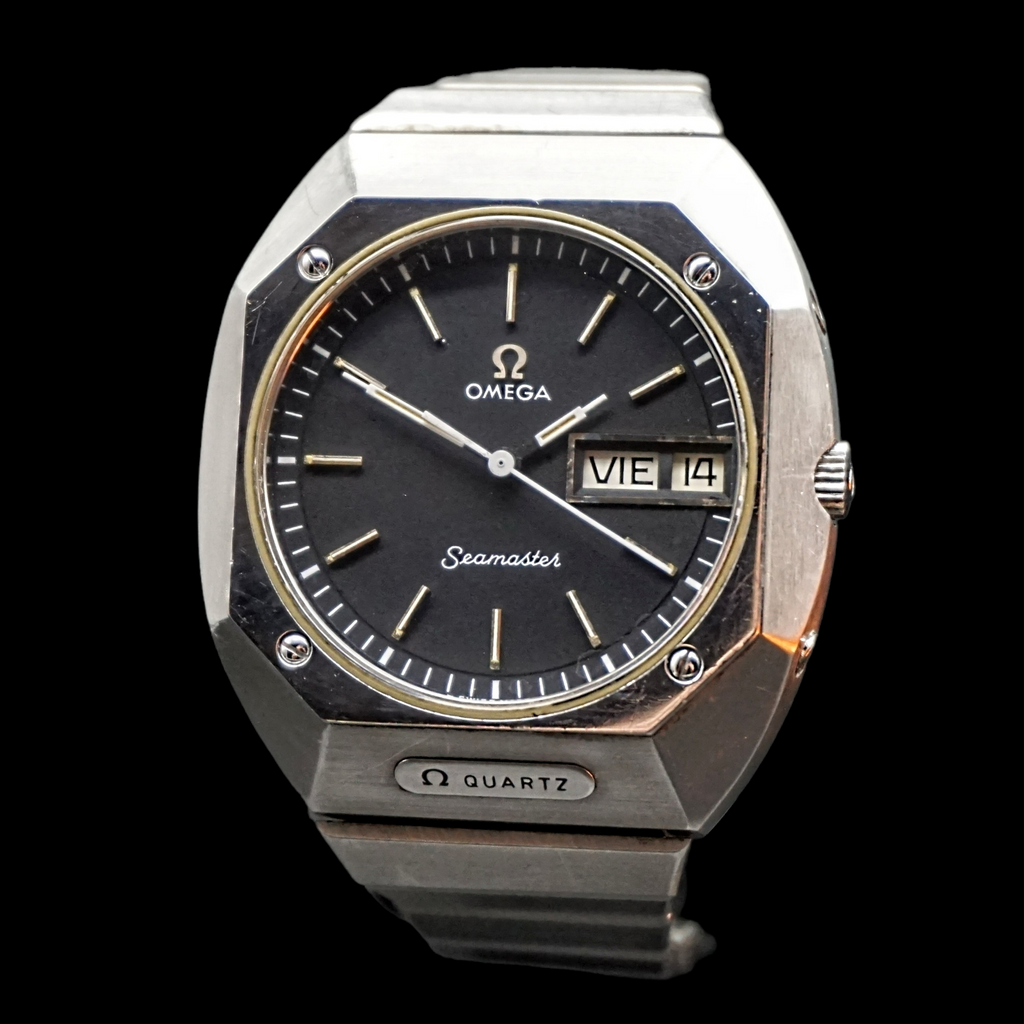 1975 OMEGA Seamaster Mariner Wristwatch Cal. 1310 Swiss Quartz Watch R ...