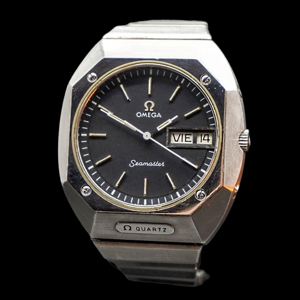 1975 OMEGA Seamaster Mariner Wristwatch Cal. 1310 Swiss Quartz Watch R ...