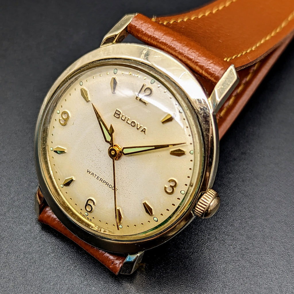 BULOVA 1963 Sea King Wristwatch Swiss Cal. 11AFC 17 Jewels Vintage Wat ...
