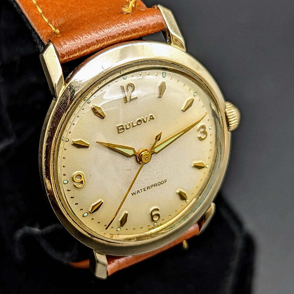 BULOVA 1963 Sea King Wristwatch Swiss Cal. 11AFC 17 Jewels Vintage Wat ...