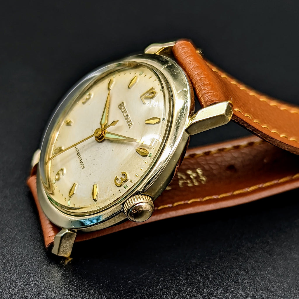 BULOVA 1963 Sea King Wristwatch Swiss Cal. 11AFC 17 Jewels Vintage Wat ...