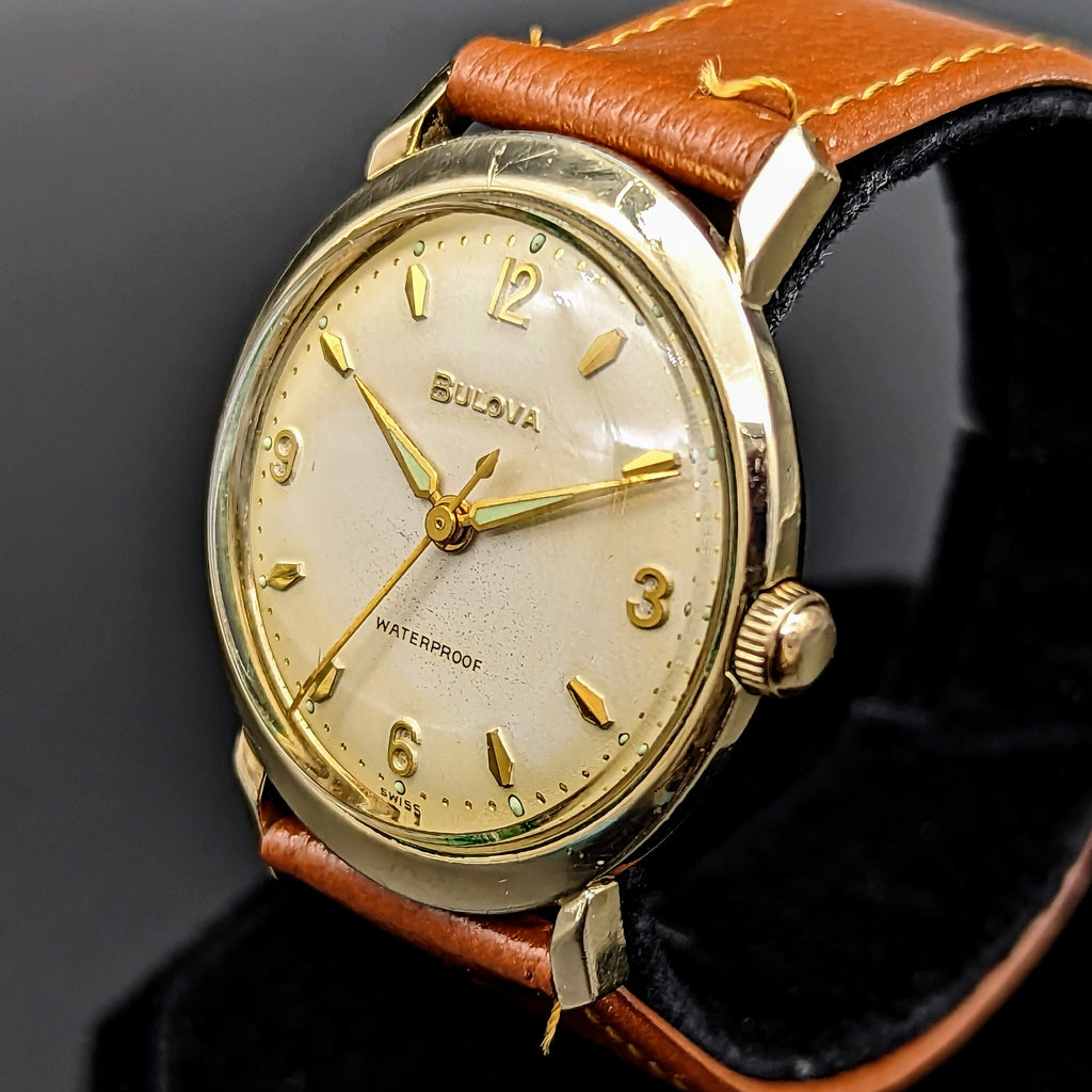 BULOVA 1963 Sea King Wristwatch Swiss Cal. 11AFC 17 Jewels Vintage Wat ...